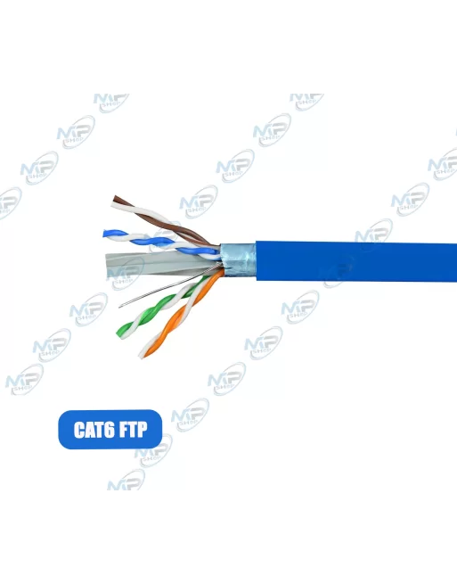 CABLE RESEAU 20M CAT6 FTP