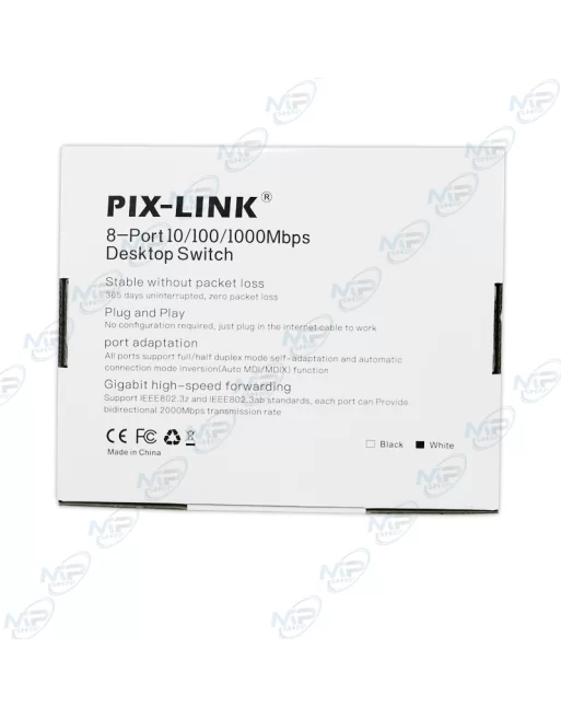 Switch Ethernet 8 Ports RJ45 PIX-LINK