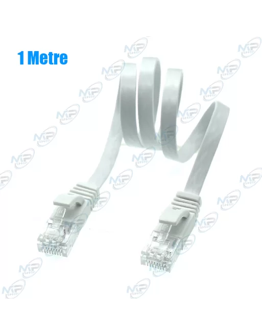 CABLE RESEAU RJ45 PLAT 1M