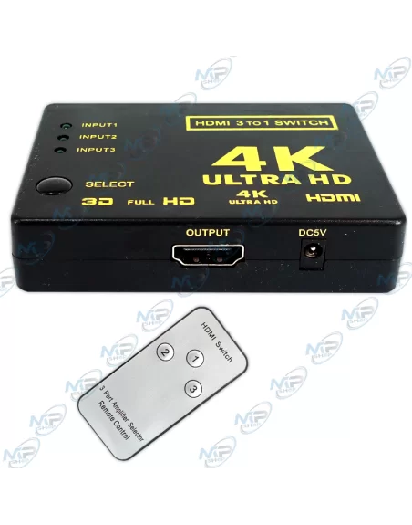 Switch HDMI 3Ports 4k ULTRA HD