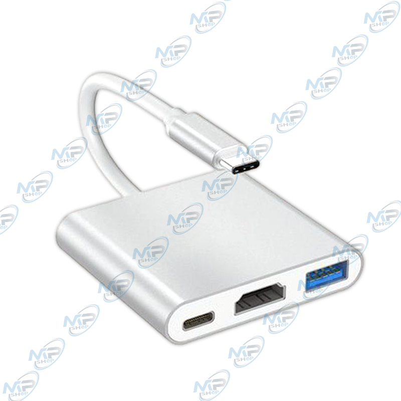 ADAPTATEUR USB TYPE C VERS HDMI / USB 3.1 / USB-C ADAPTATEUR USB TYPE C VERS HDMI / USB 3.1 / USB-C