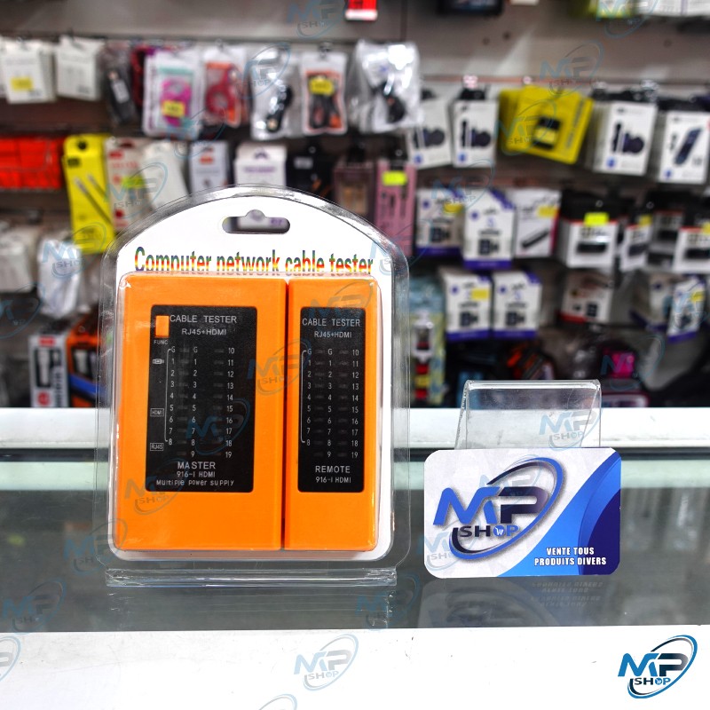 Testeur de Câble RJ45 et HDMI HD LAN