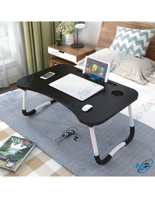 🔄Table Pliable Lit/Canapé 60x40 cm | Bureau Portable Réglable