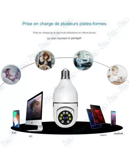 CAMÉRA DE SURVEILLANCE INTELLIGENTE SANS FIL PIX-LINK