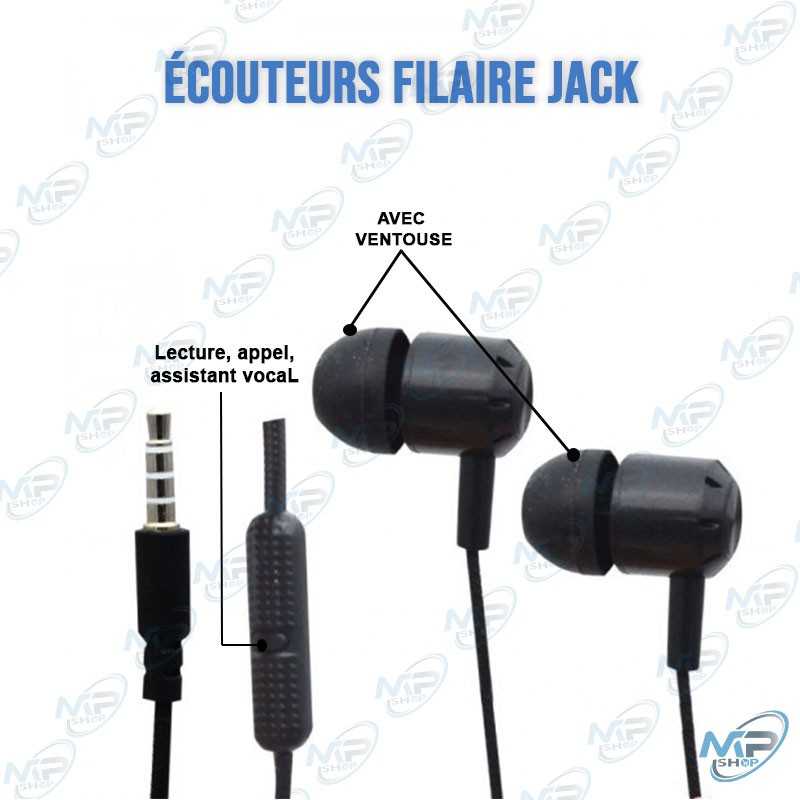 🎧 Écouteurs Filaire JACK EP-750 – Son Hi-Fi & Confort Assuré Titre ...
