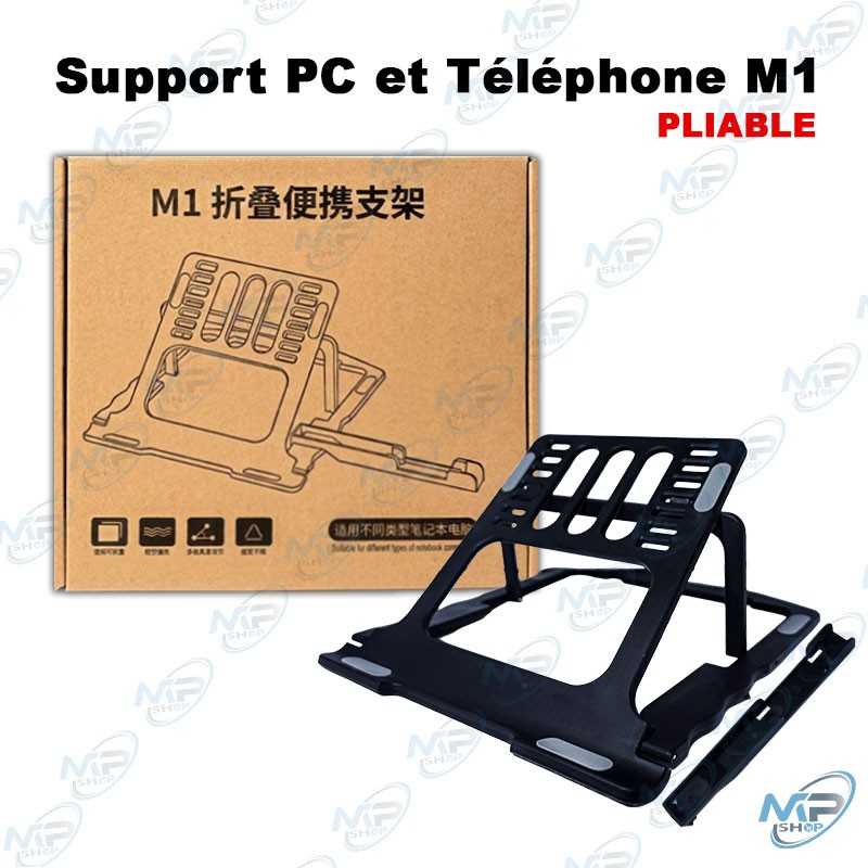 💻Support PC Portable & Téléphone M1 – Support Ergonomique Ventilé ...