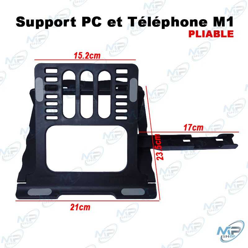 💻Support PC Portable & Téléphone M1 – Support Ergonomique Ventilé ...