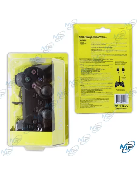 🎮Manette Filaire Double Shock pour PlayStation 2 PS2 – Contrôleur ...